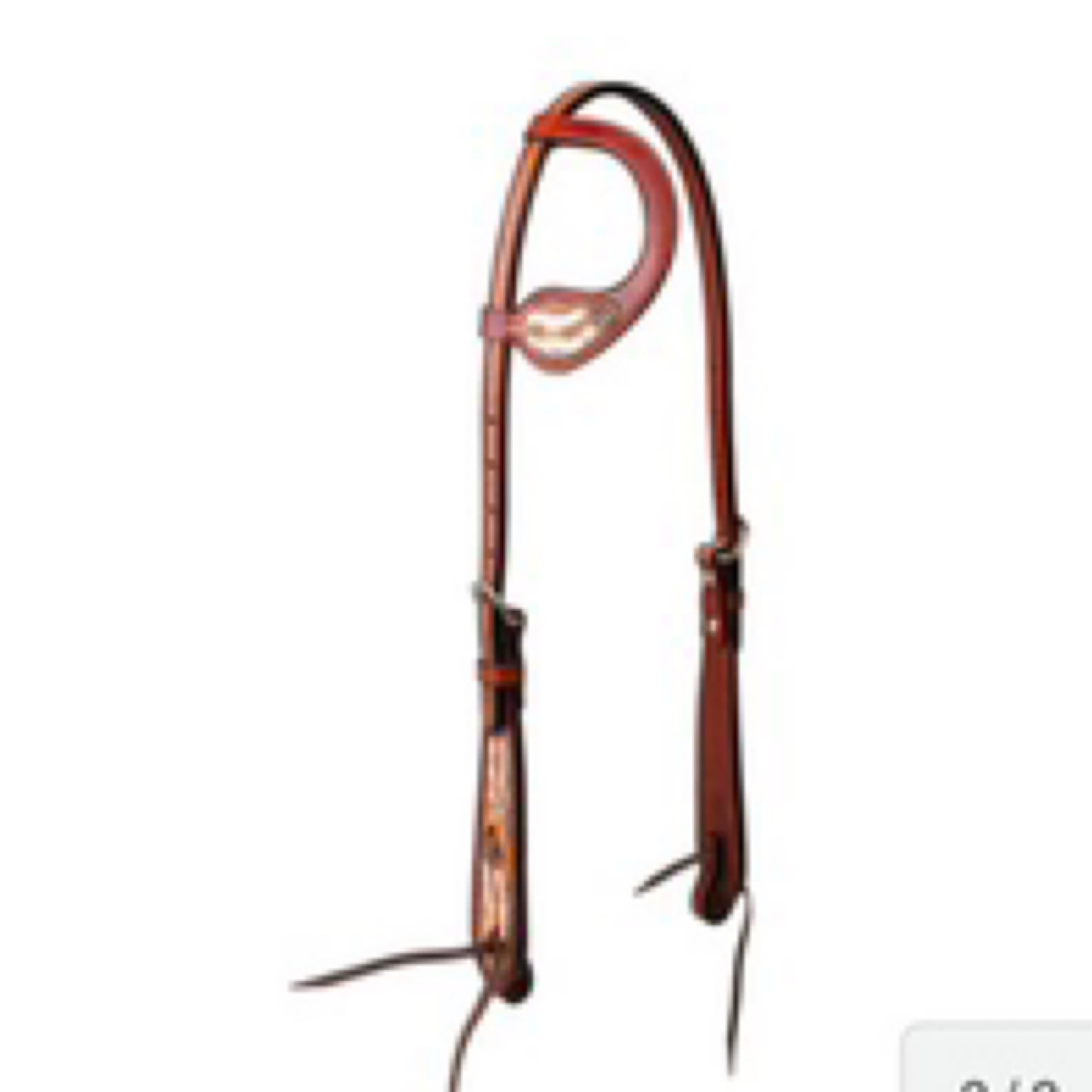Coco Feather Sliding Ear Headstall | Southeast Saddles